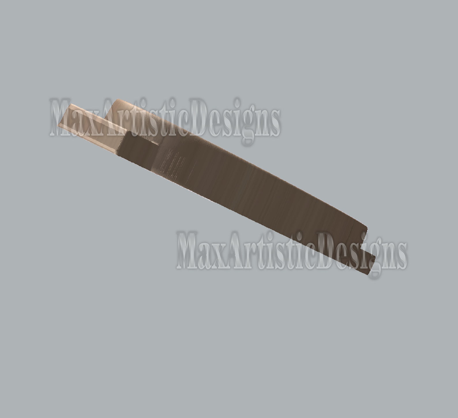 1 Fish Serving Tray 3d Stl File for Cnc Router, 3d Printer Machines 3 ...