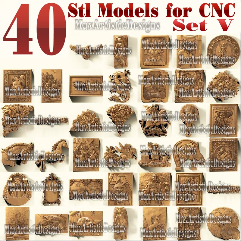 Stl Files for Cnc Router - Etsy