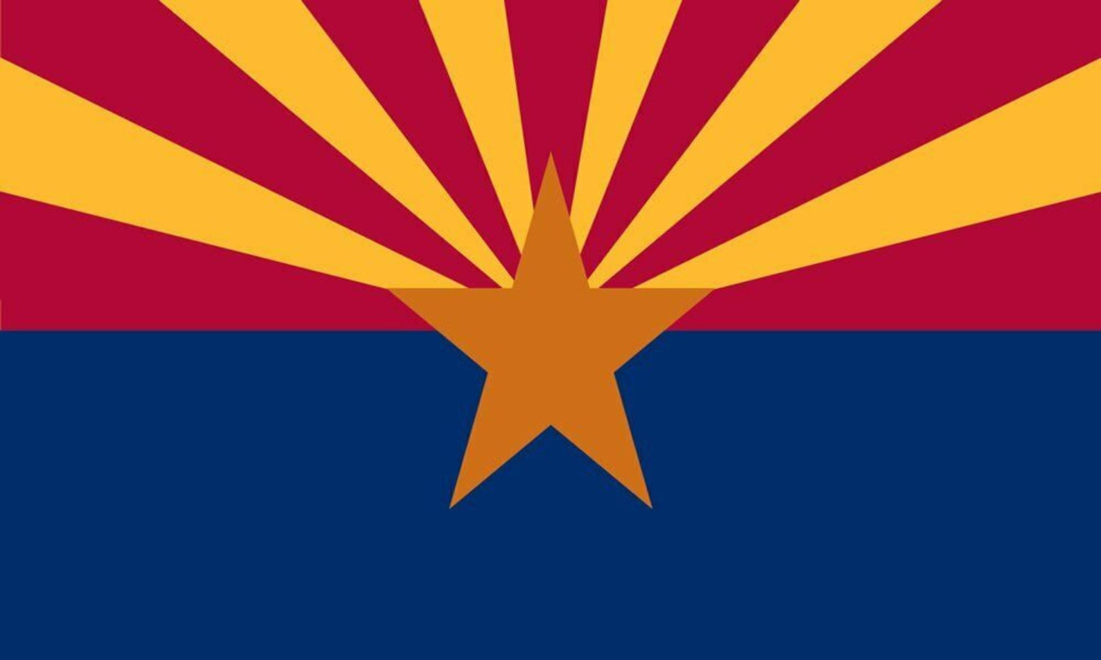 State of Arizona 2x3ft Flag Banner AZ USA School Boat Man Cave - Etsy