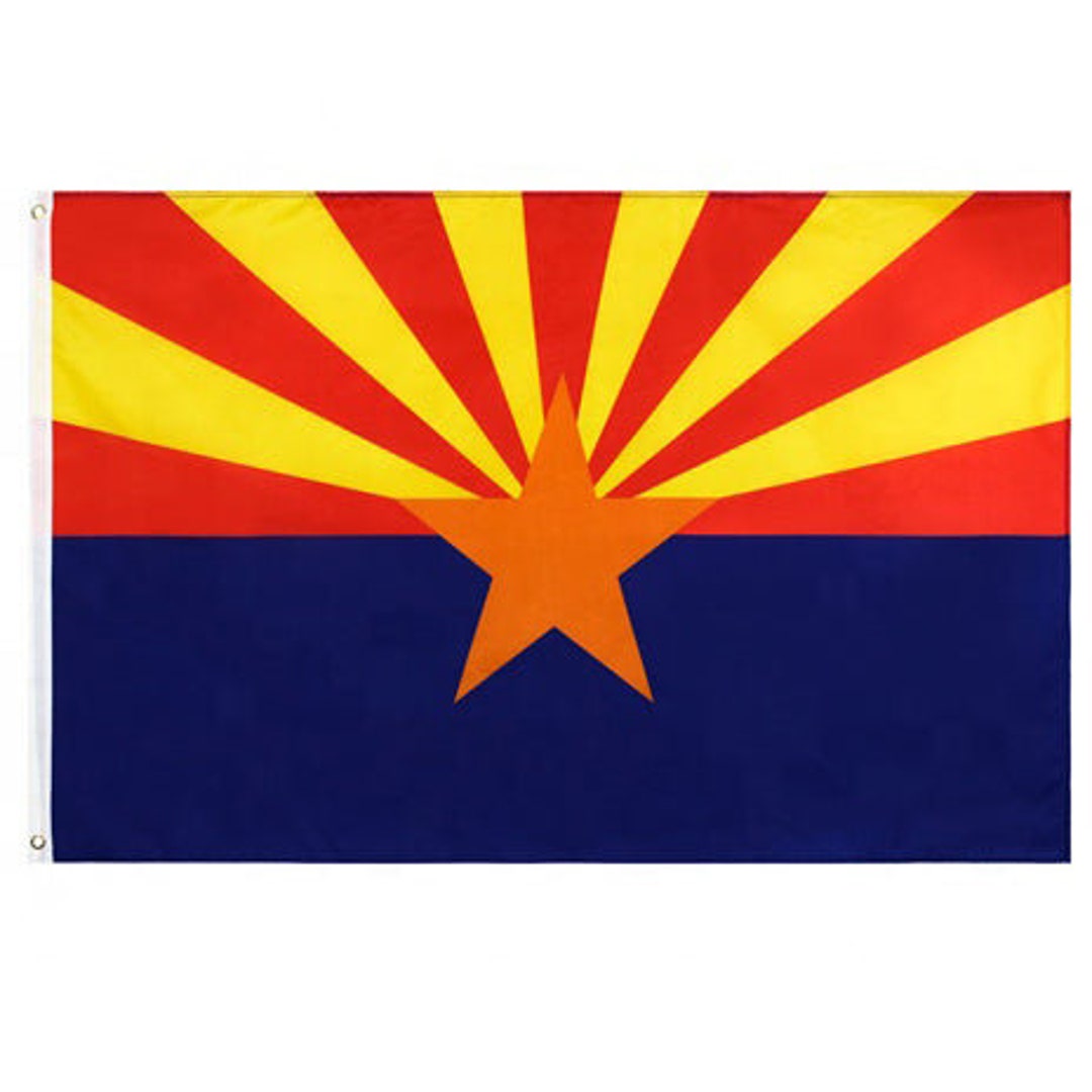 State of Arizona 2x3ft Flag Banner AZ USA School Boat Man Cave - Etsy