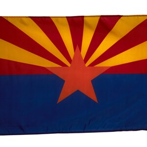 State of Arizona 2x3ft Flag Banner AZ USA School Boat Man Cave | Etsy