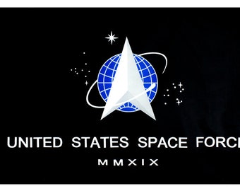 Us Space Force Banner - Etsy