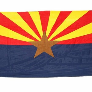 State of Arizona 2x3ft Flag Banner AZ USA School Boat Man Cave | Etsy