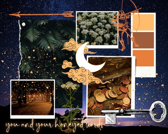 Your Character Moodboard Digital Collage for Your Dnd RPG | Etsy