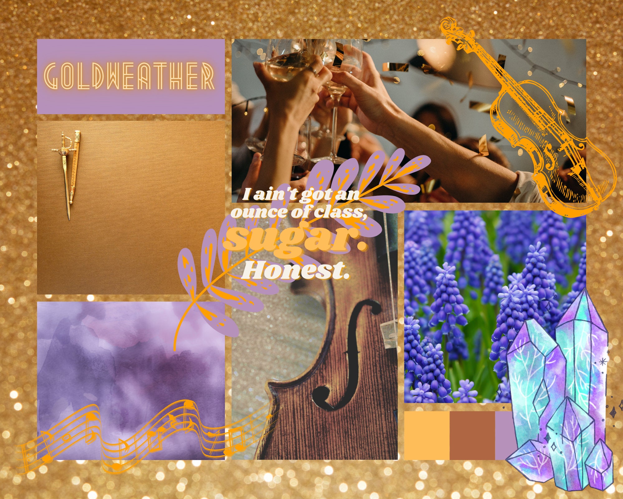 Your Character Moodboard Digital Collage for Your Dnd RPG - Etsy