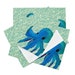Blue Octopus in Clearwater Beach House Sealife Placemat Set - Etsy