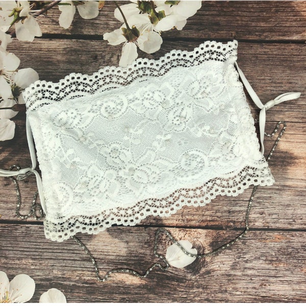 Lace Mask - Etsy
