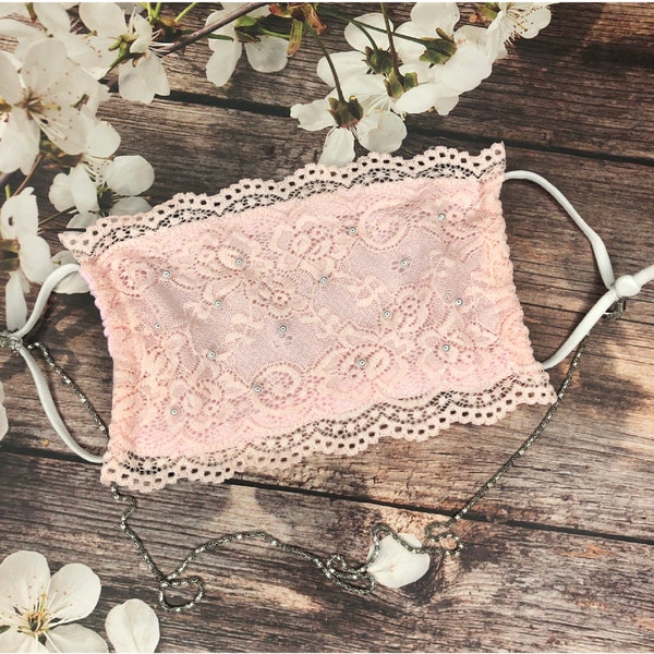 Bridal Face Mask - Etsy