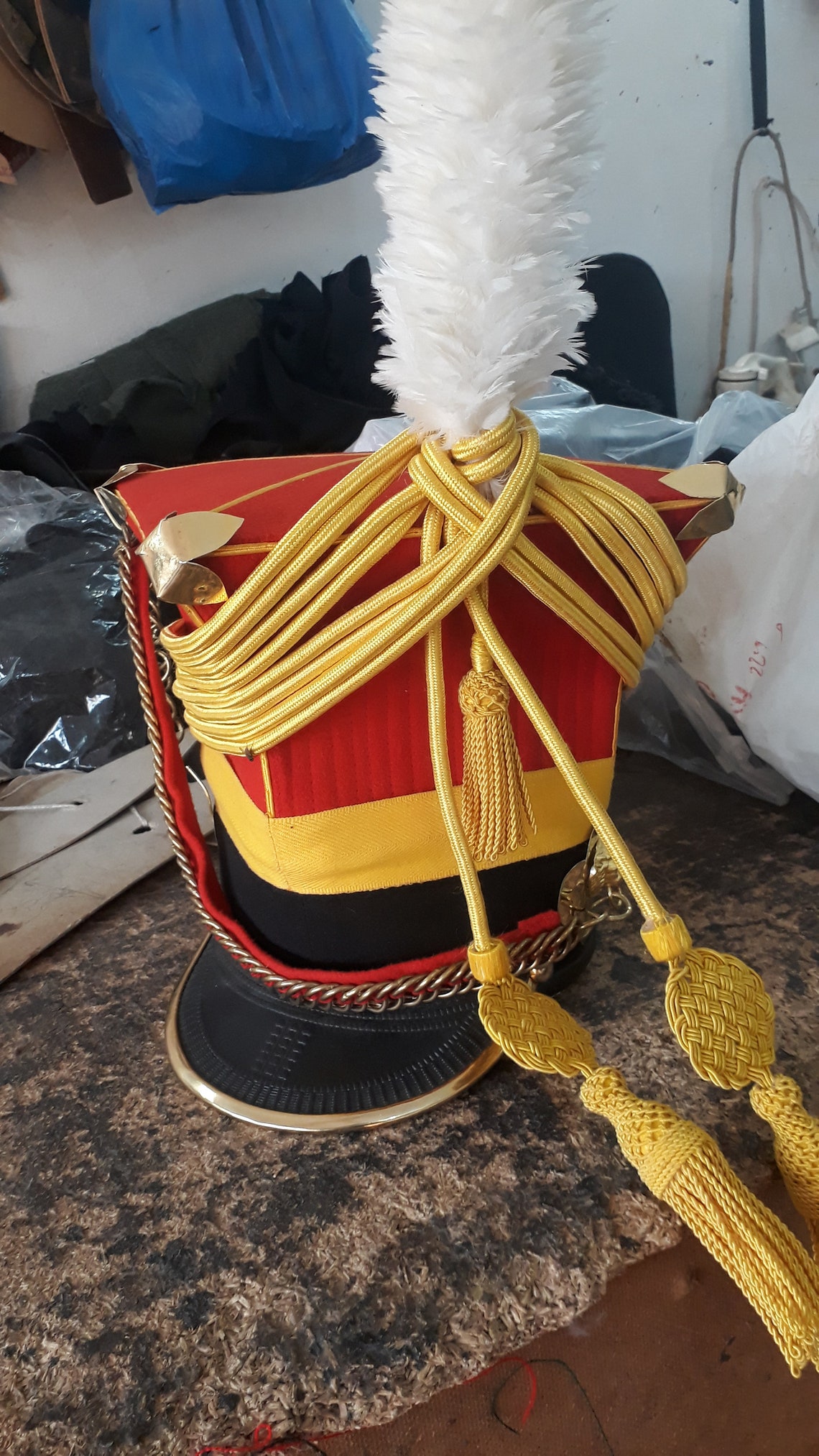 Napoleonic 1st Guard Lancer Shako Hussar Hat Brand New Reproduction - Etsy