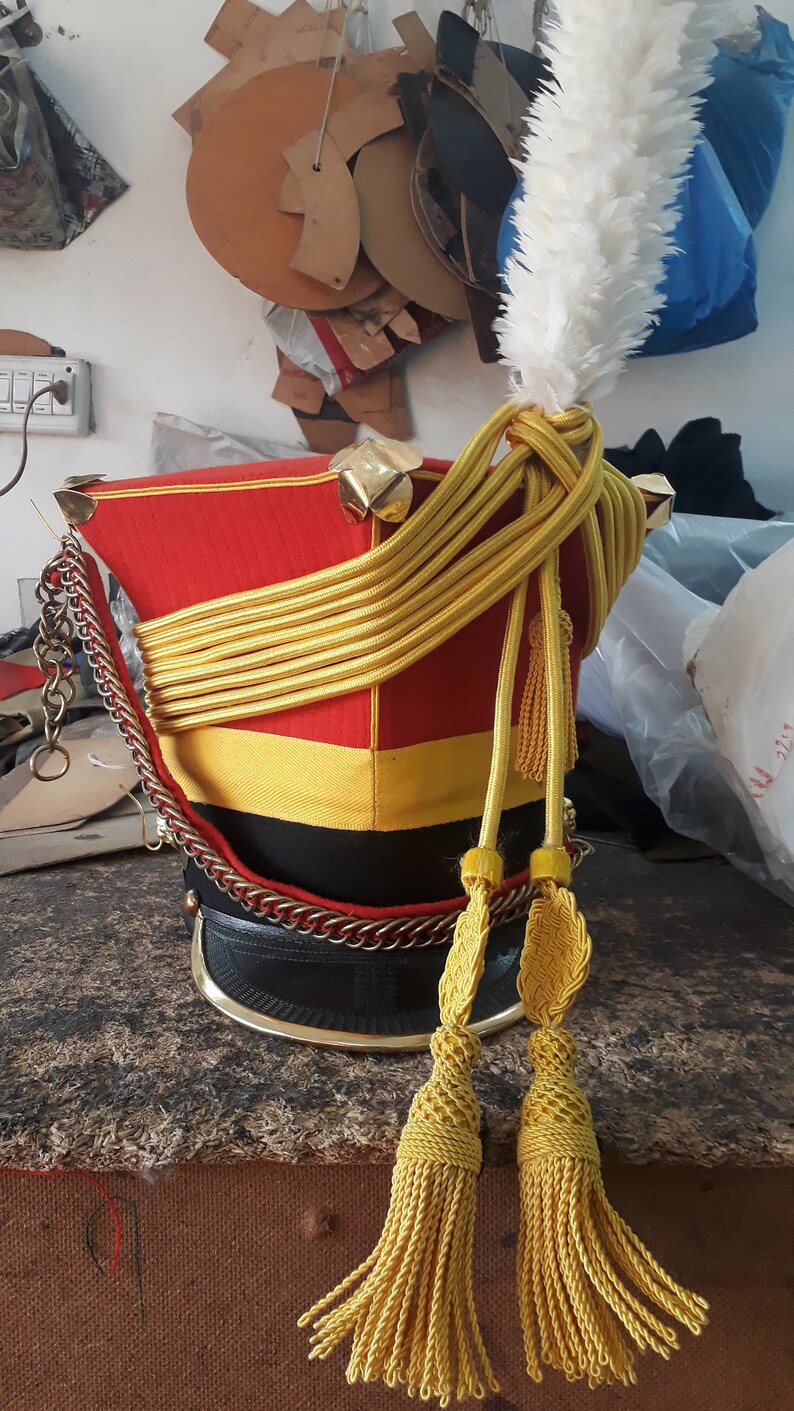 Napoleonic 1st Guard Lancer Shako Hussar Hat Brand New Reproduction - Etsy