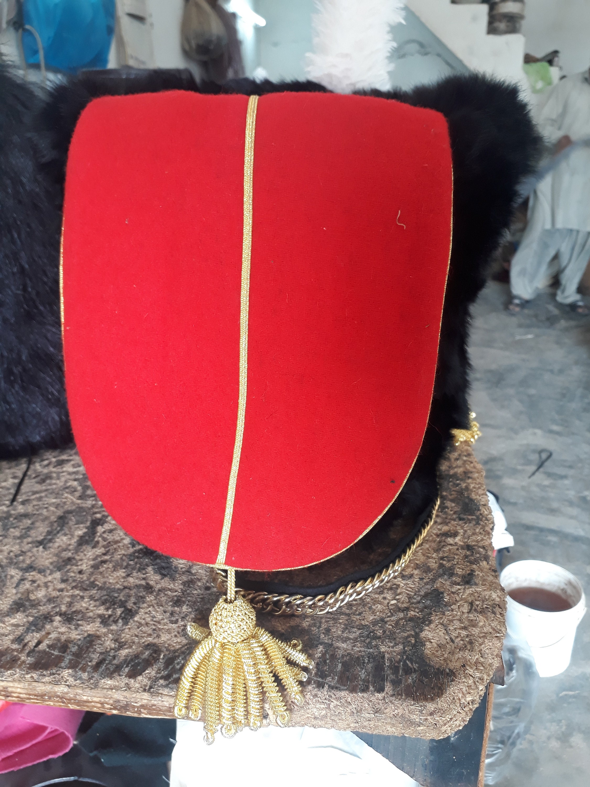 Reproduction British 11th Hussars Busby and Cap Line Rabat Skin - Etsy
