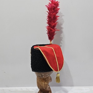 French Hussars Colback Hat Napoleonic Cavalry Chasseur - Etsy