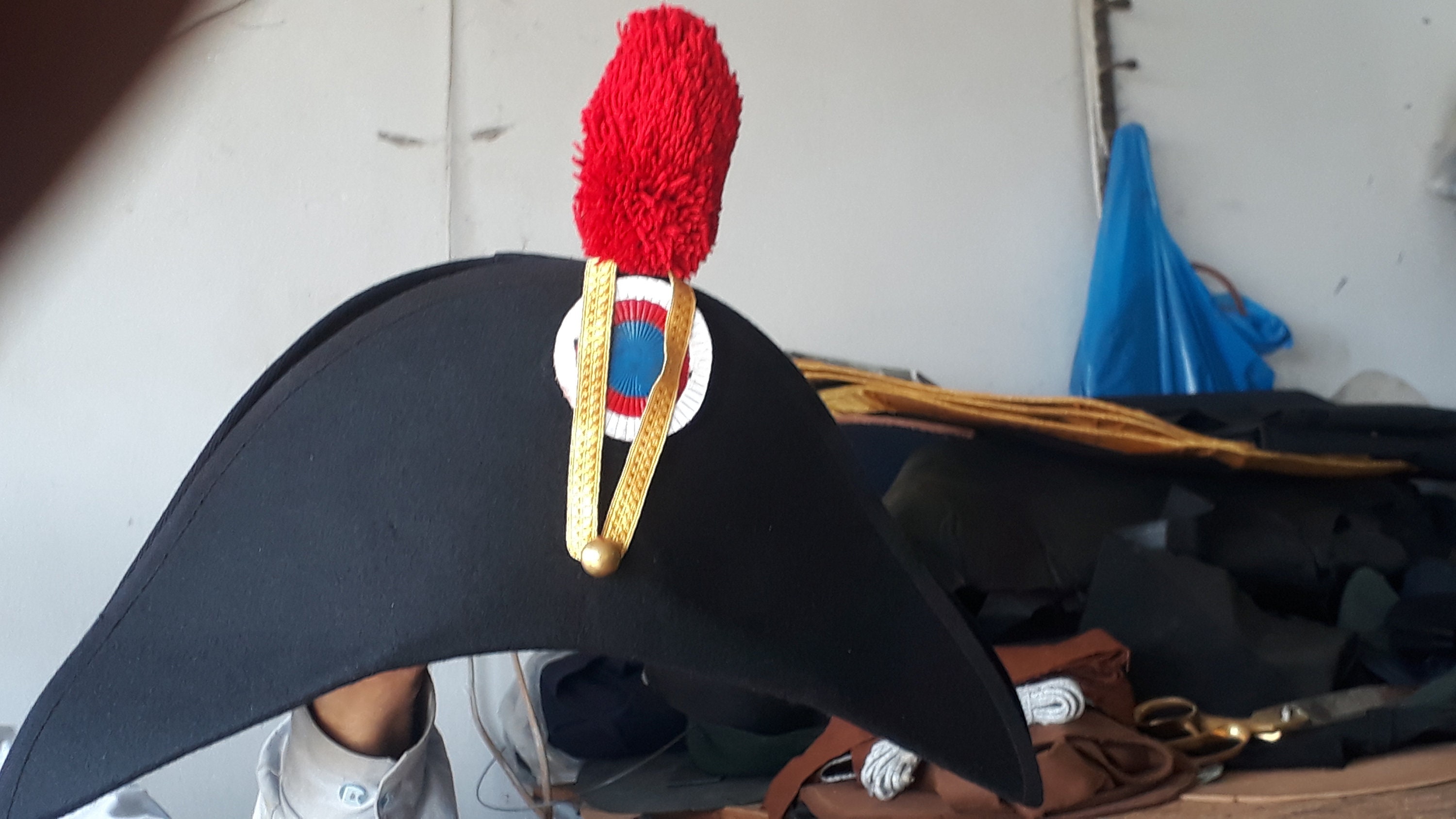 French Napoleonic Bicorne Hat De Grenadier - Etsy