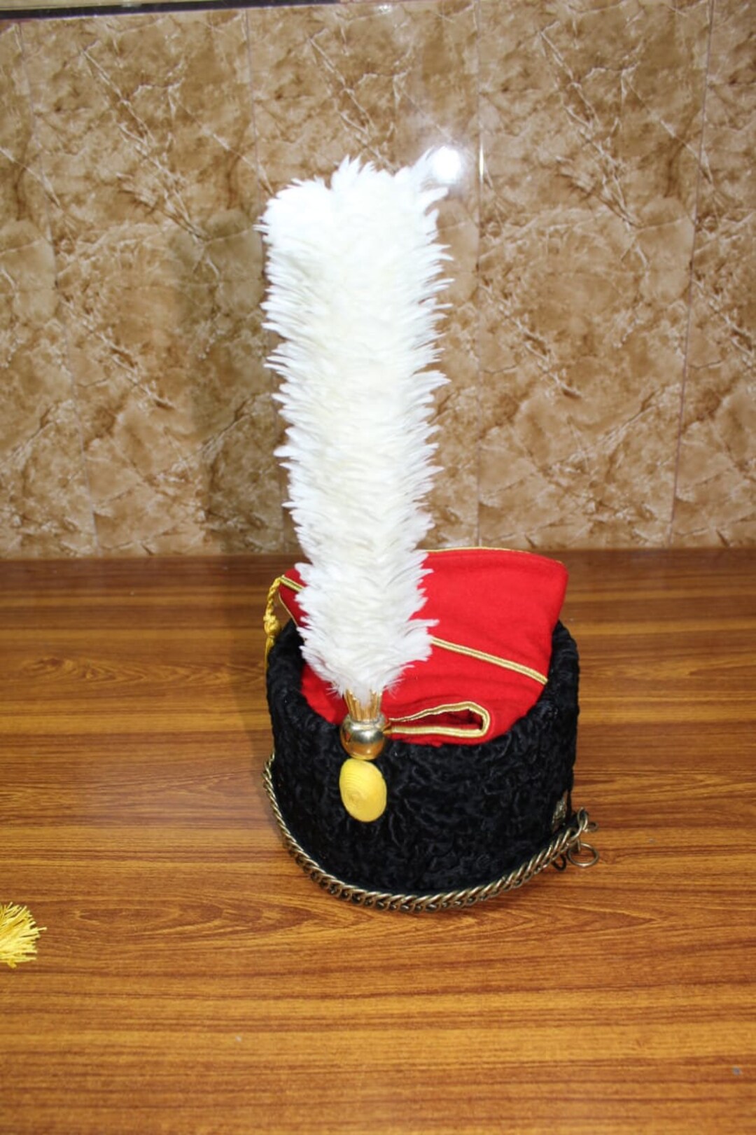 French Hussars Colbeck Hat Napoleonic Cavalry Chasseur Sheep Skin - Etsy