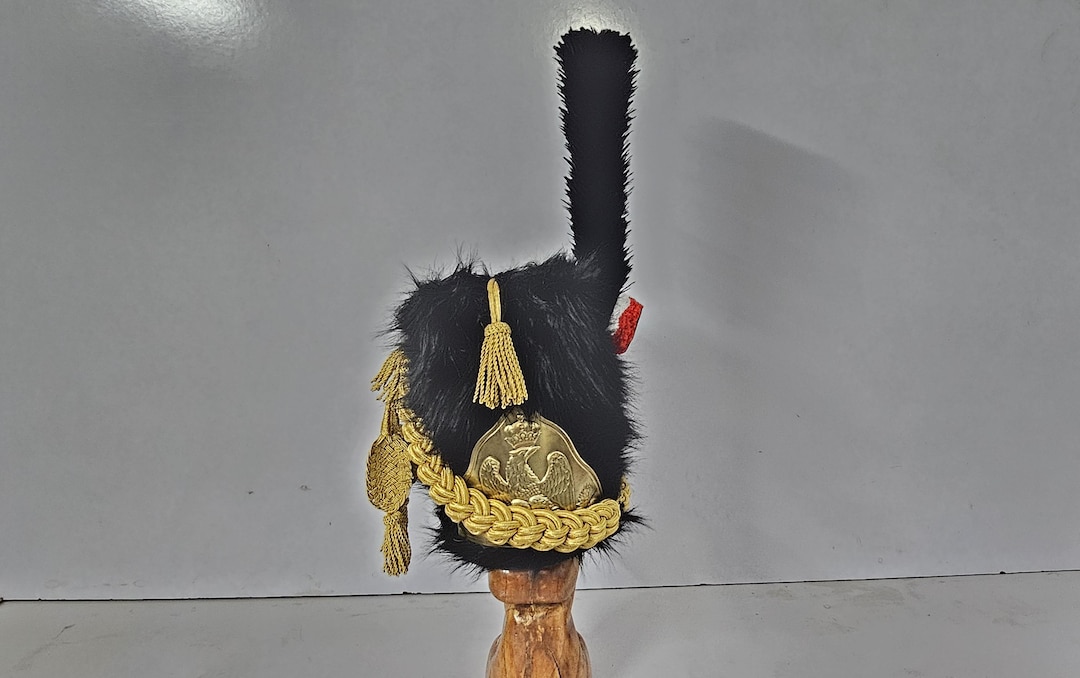 Napoleonic 1st Empire French Imperial Guard Shako Hat – Handmade With ...