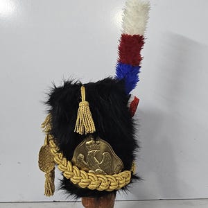 Napoleonic 1st Empire French Imperial Guard Shako Hat – Handmade With ...