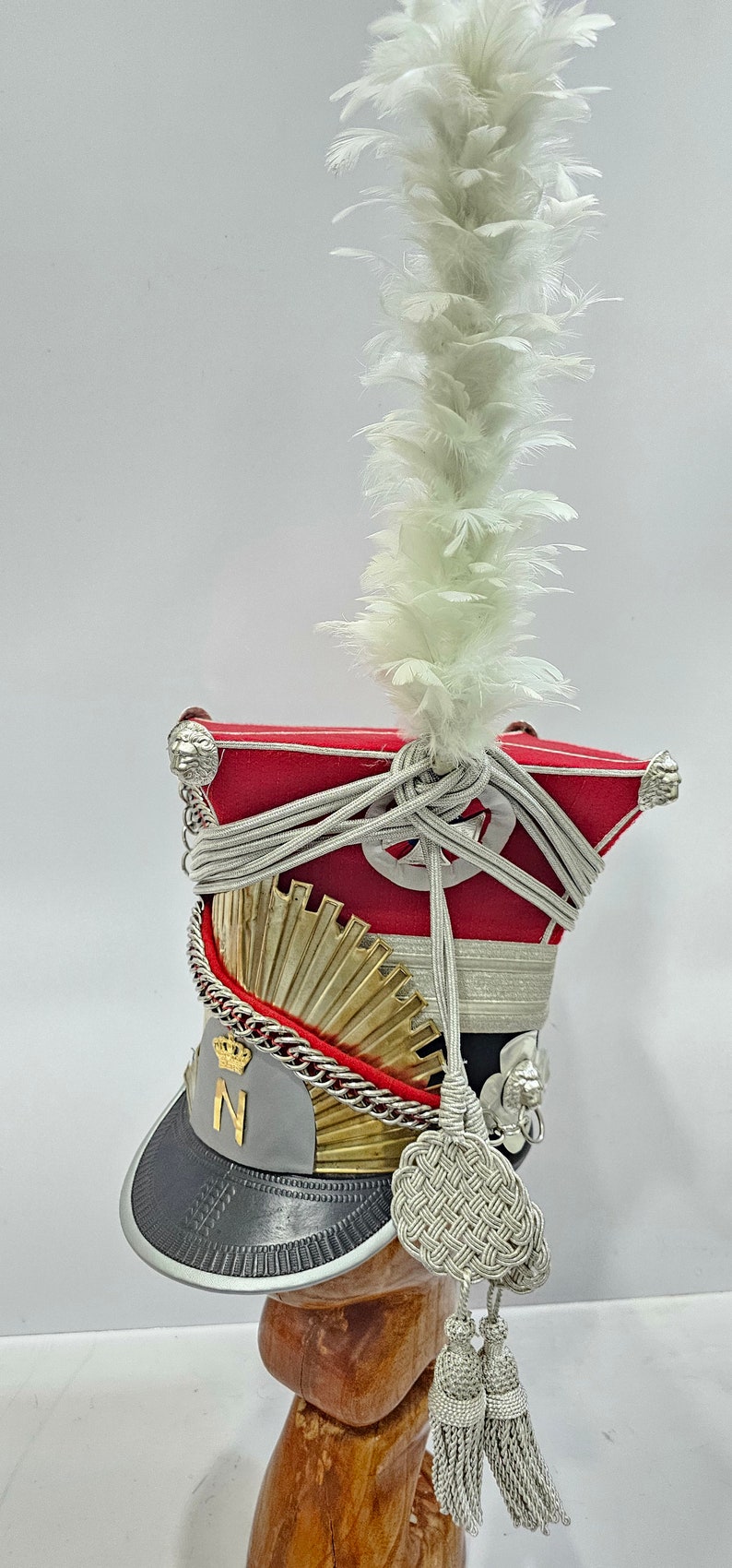 Napoleonic 1st Guard Lancer Shako Hussar Hat Brand New Reproduction - Etsy