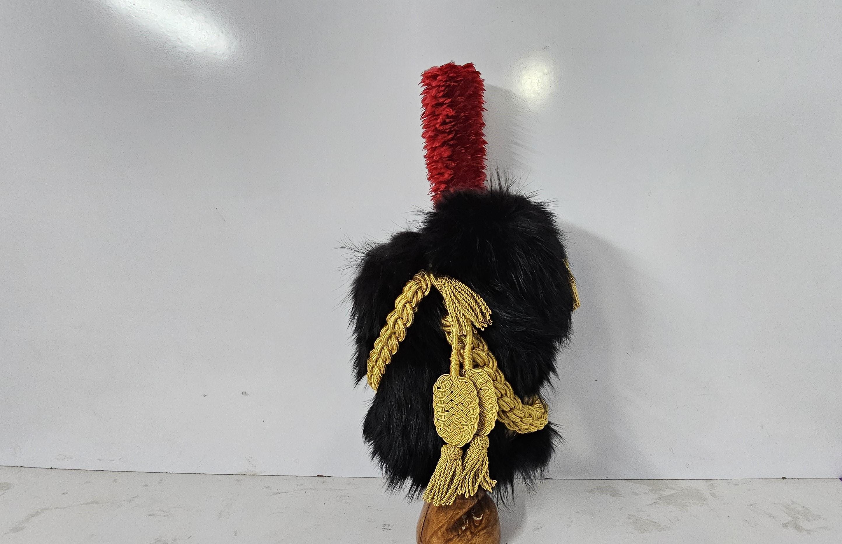 Napoleonic 1st Empire French Imperial Guard Shako Hat – Faux Bearskin ...