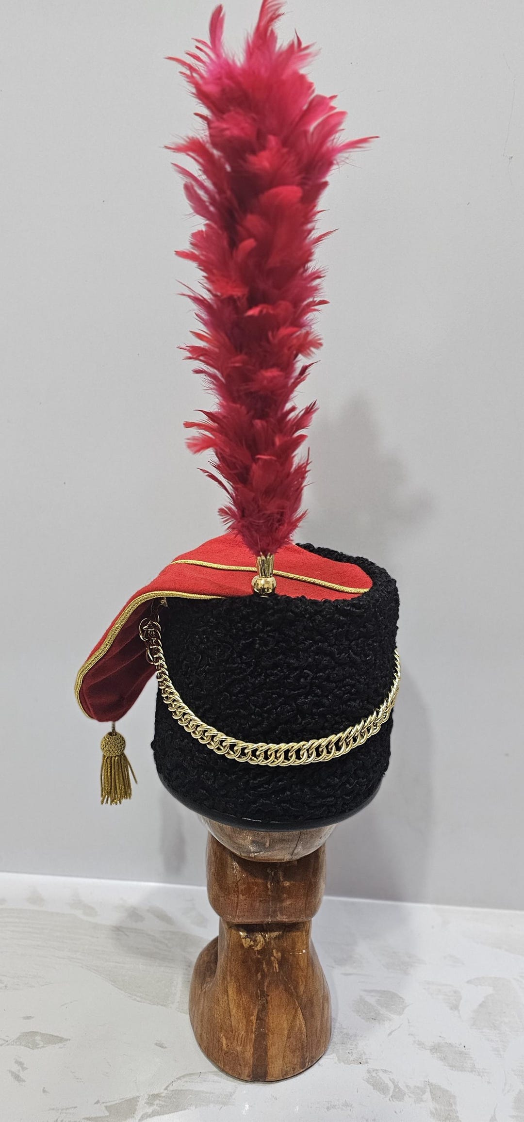 French Hussars Colback Hat Napoleonic Cavalry Chasseur - Etsy