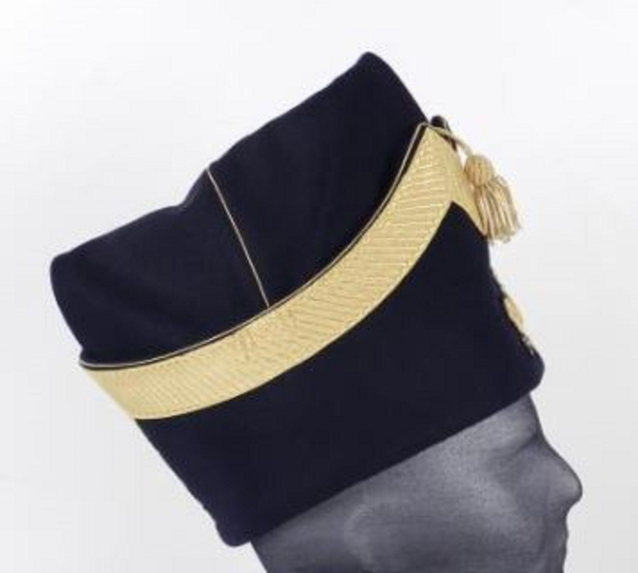 Forage Cap for Officer With One Rank of Braid and Embroidered Insignia ...