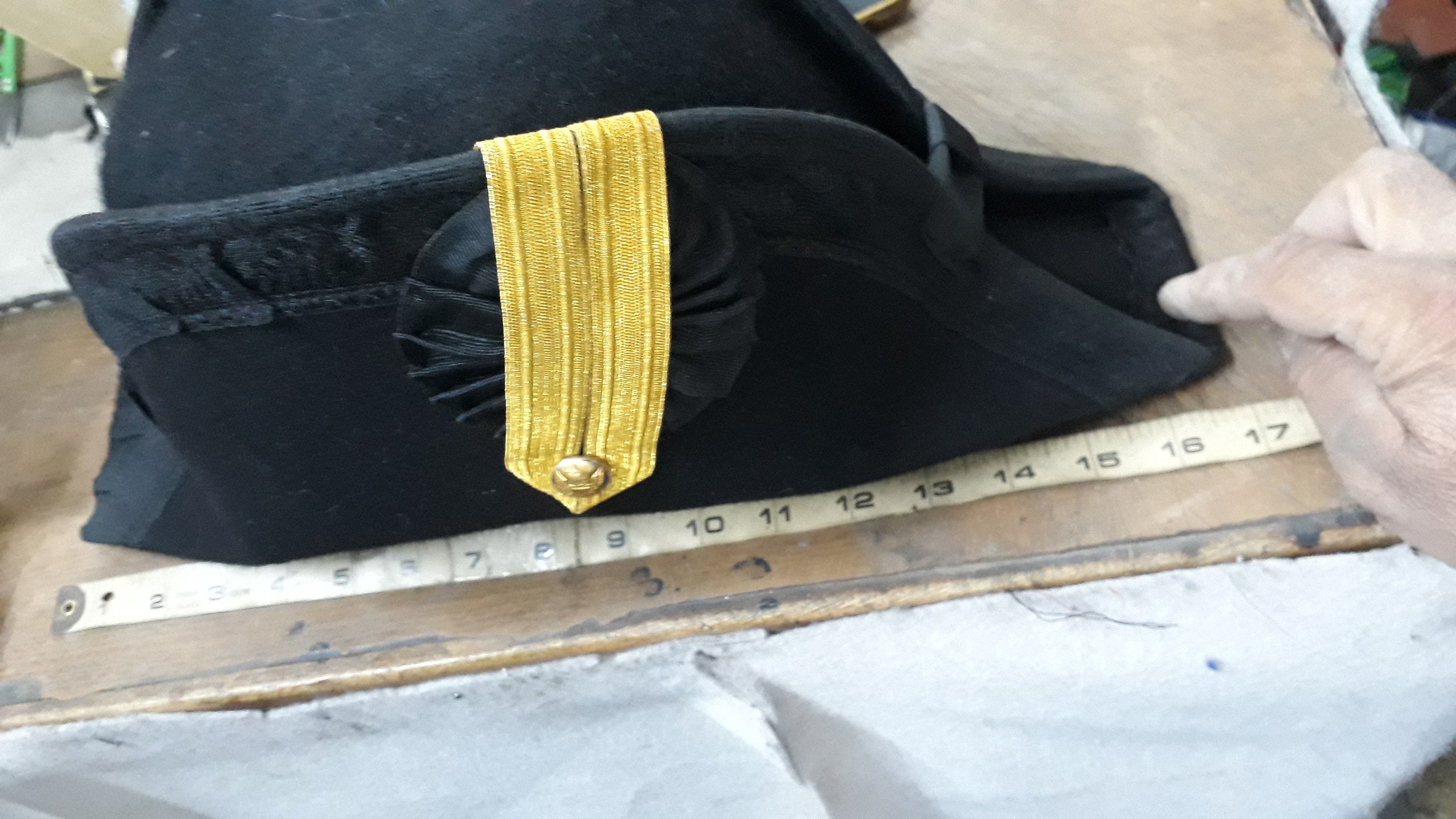 Napoleonic British Royal Navy Military Officer Bicorn Hat - Etsy