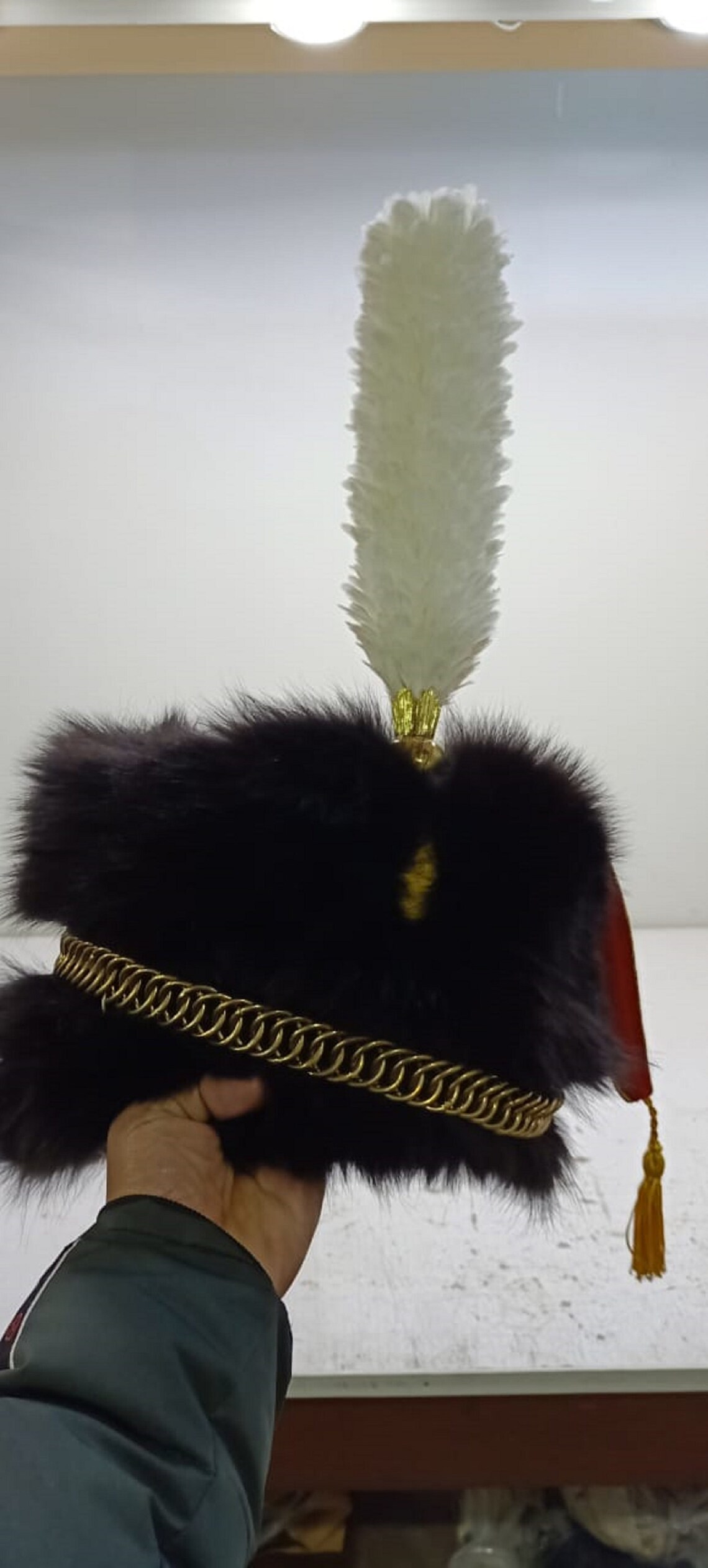 French Hussars Callback Hat Busby Hat Original Sheep Skin - Etsy