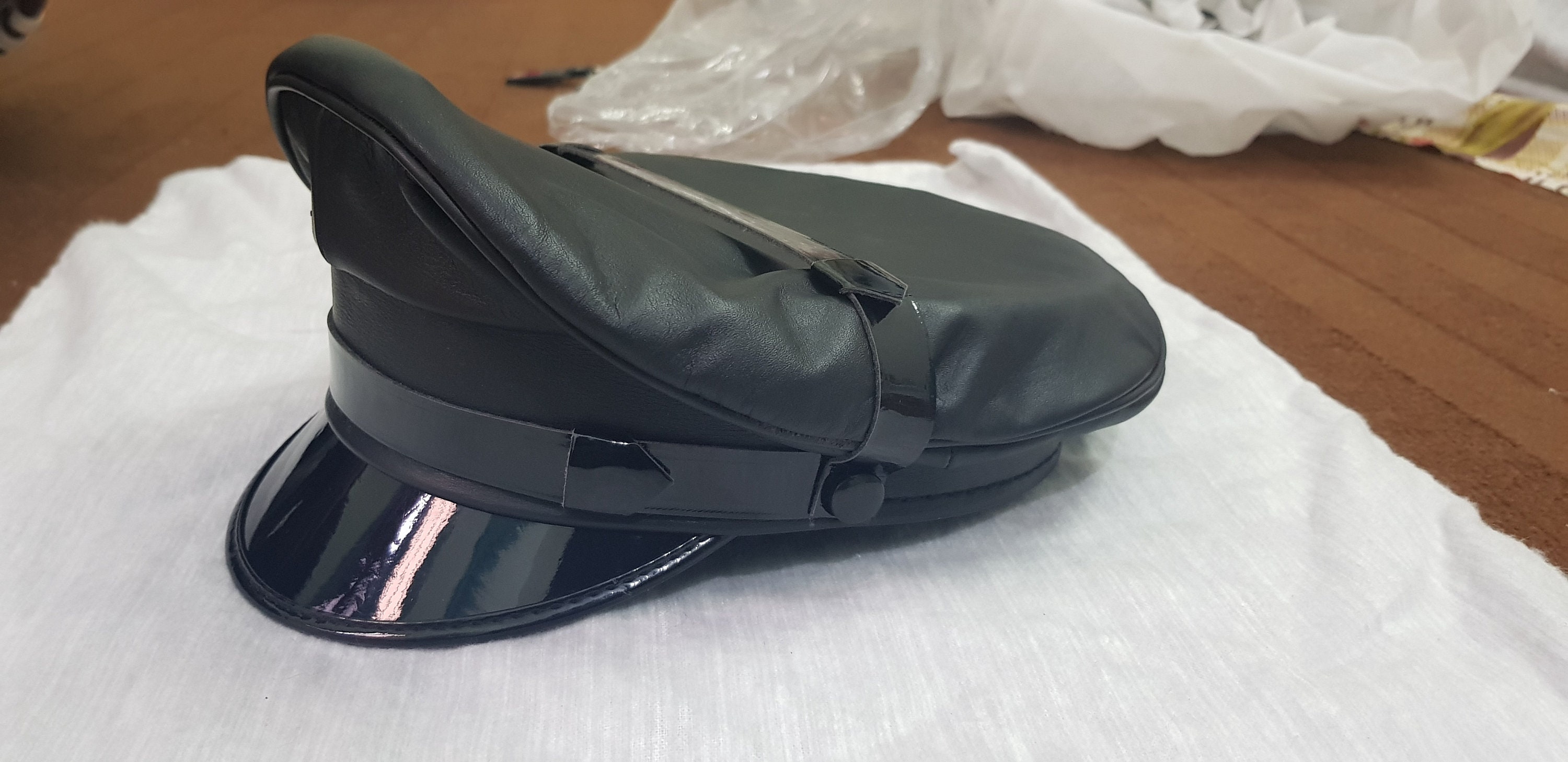 Finest Soft Real Leather Biker ,muir Cap Hat - Etsy