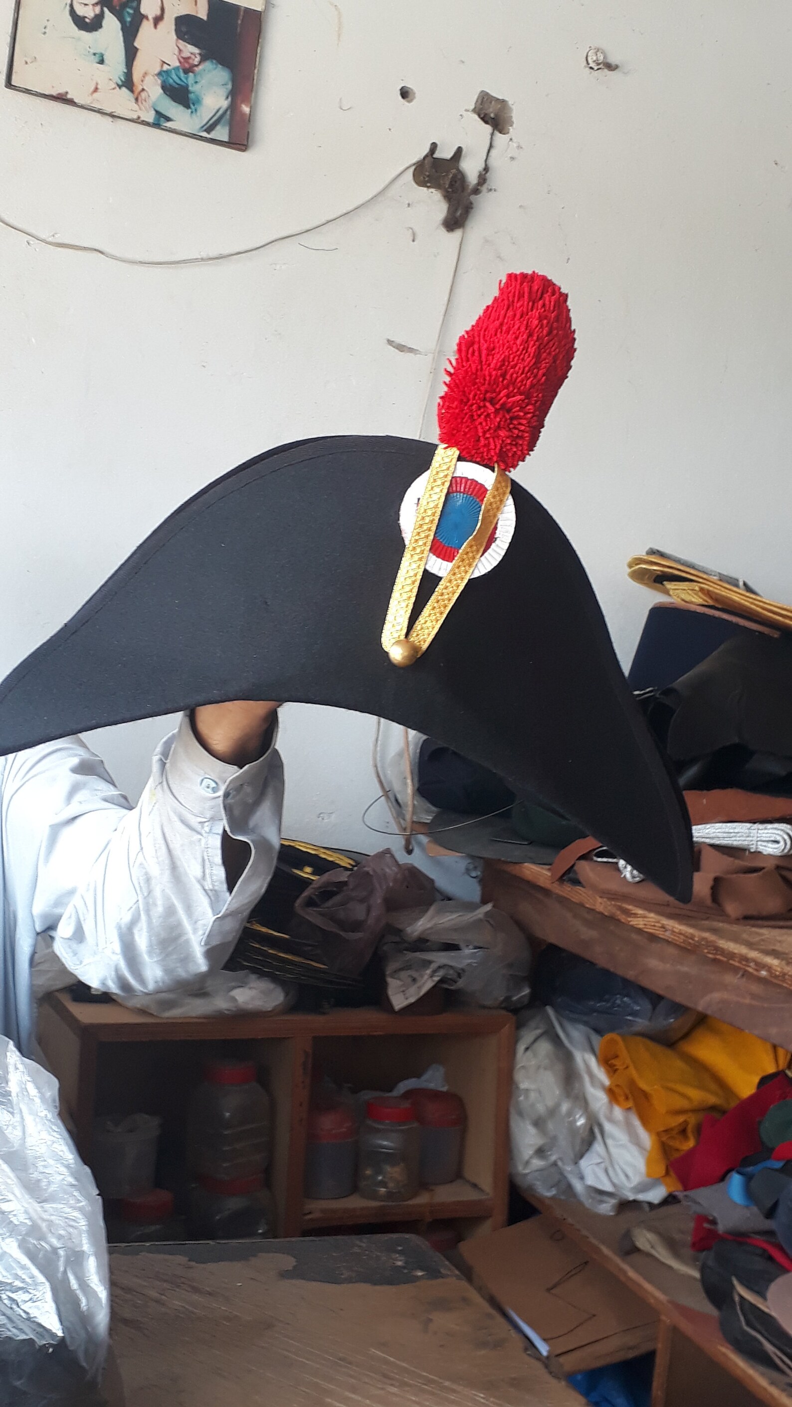 French Napoleonic Bicorne Hat De Grenadier - Etsy