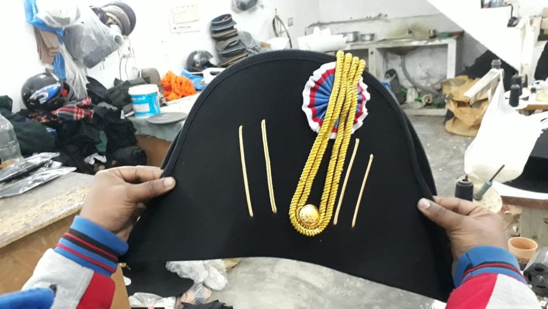 French Napoleon Bicorn Hat - Etsy