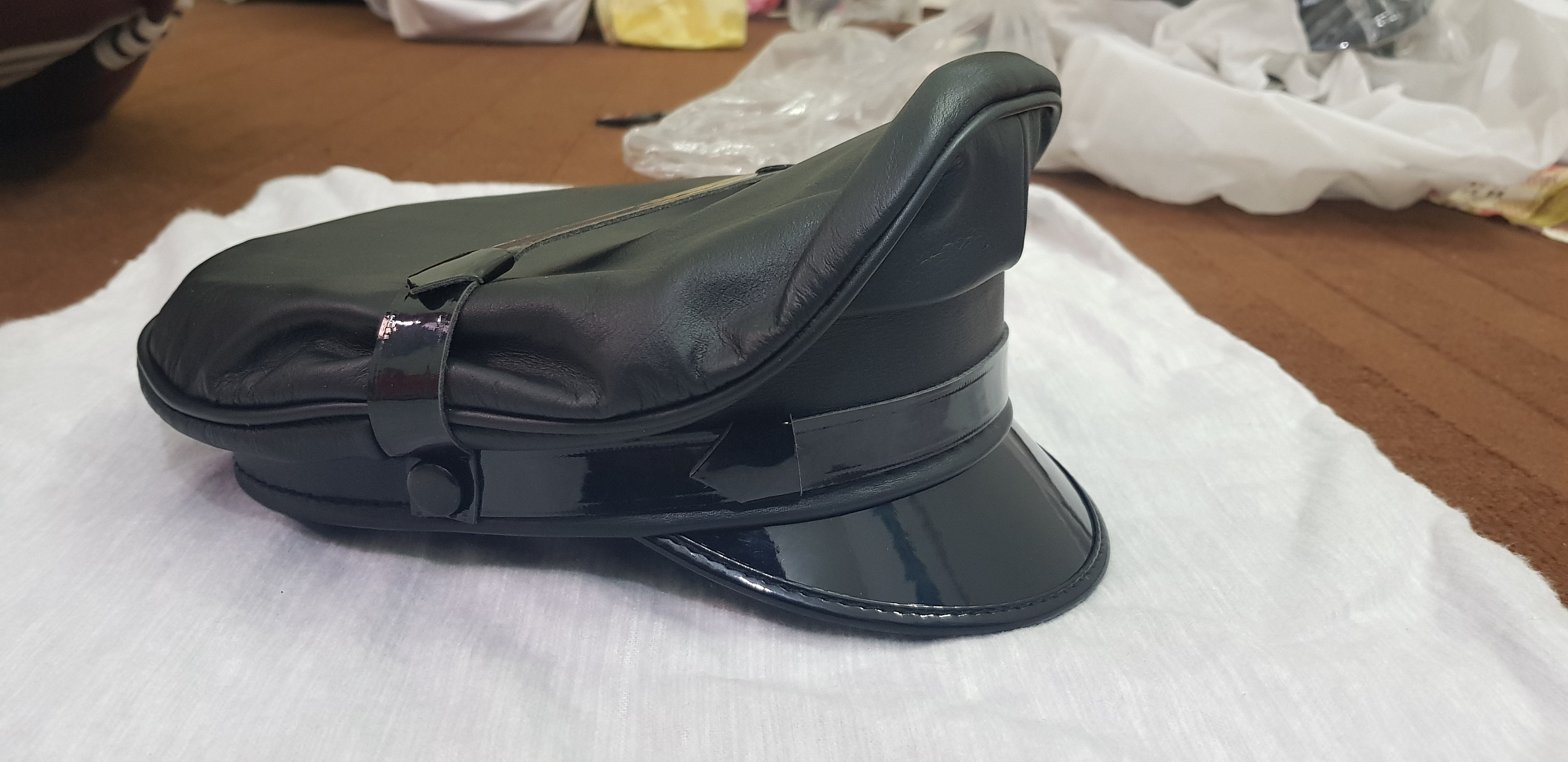 Finest Soft Real Leather Biker ,muir Cap Hat - Etsy