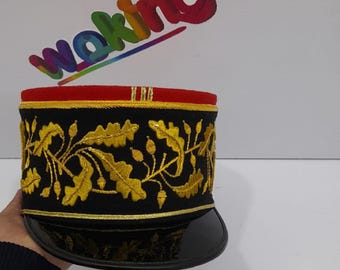 French Military Kepi, France Army Embroidery Cap - Etsy