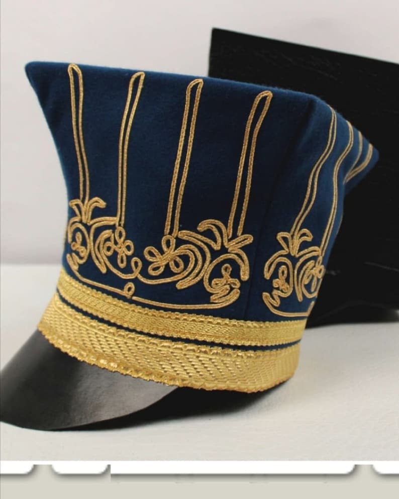French Napoleonic Hat Confederacy Headwear for Senior Hussar Officer - Etsy