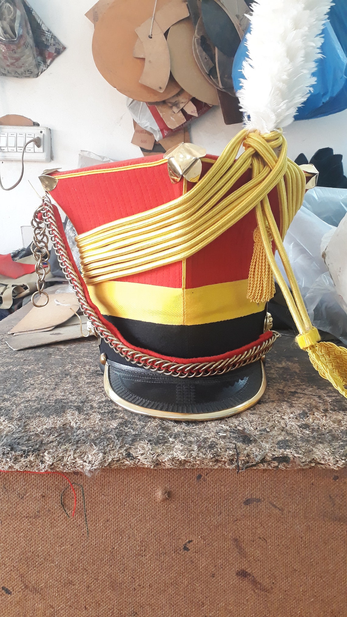 Napoleonic 1st Guard Lancer Shako Hussar Hat Brand New Reproduction - Etsy