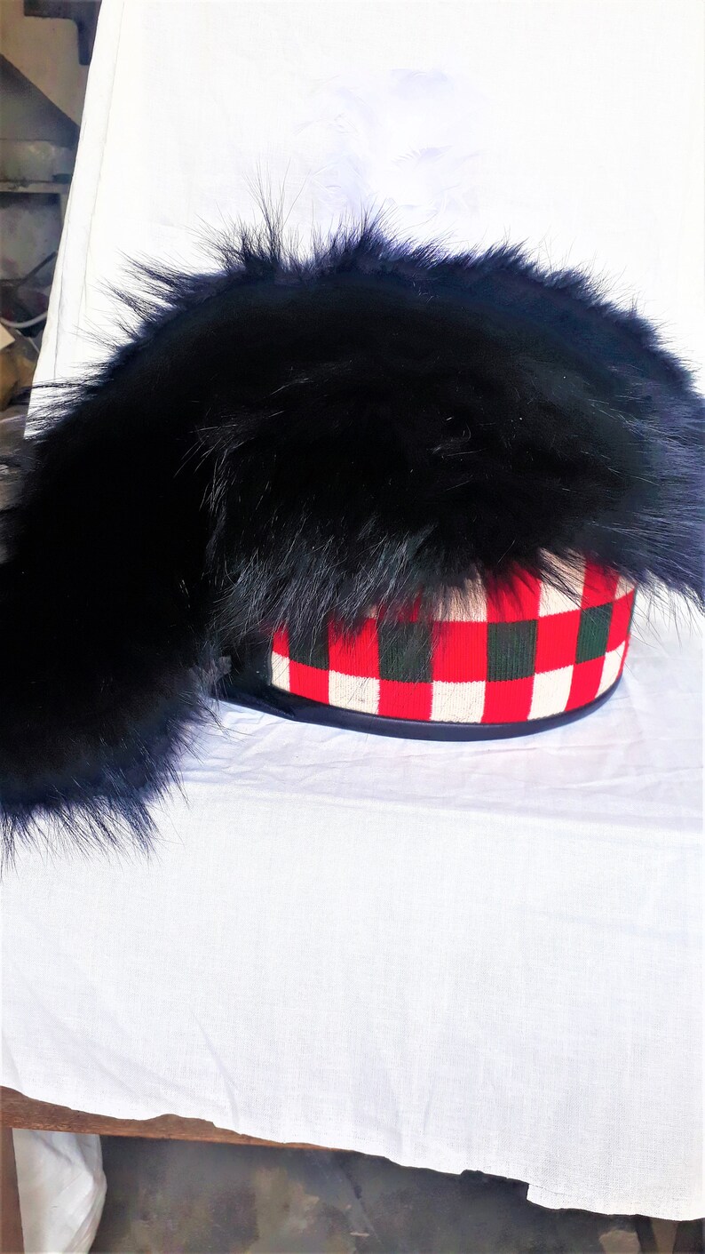 92nd Gordon Highlanders 1815 Feather Bonnet Hat Reproduction - Etsy