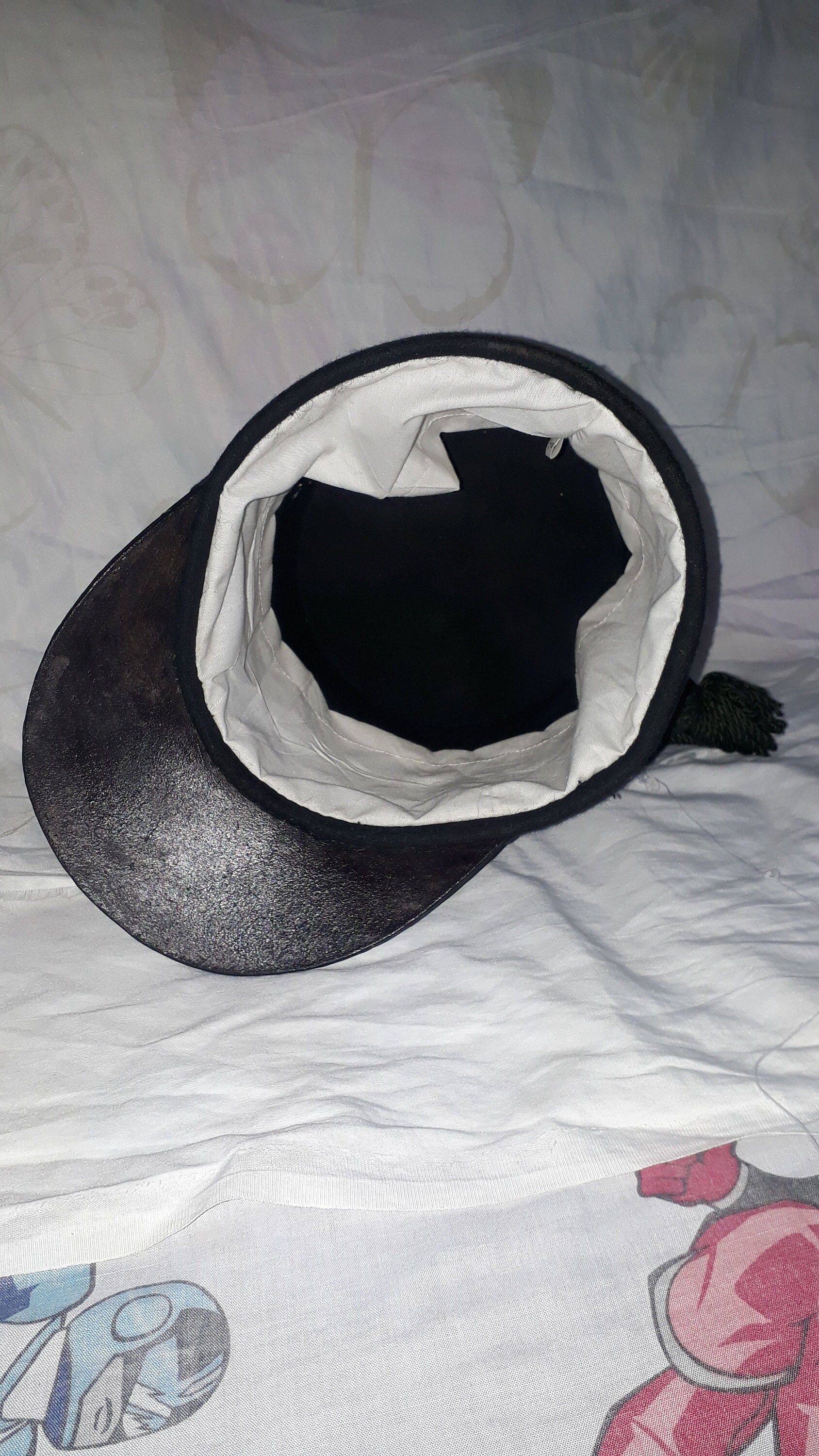 Belgic Shako Hat – Square Peak 95th Rifles Military Cap | Napoleonic ...