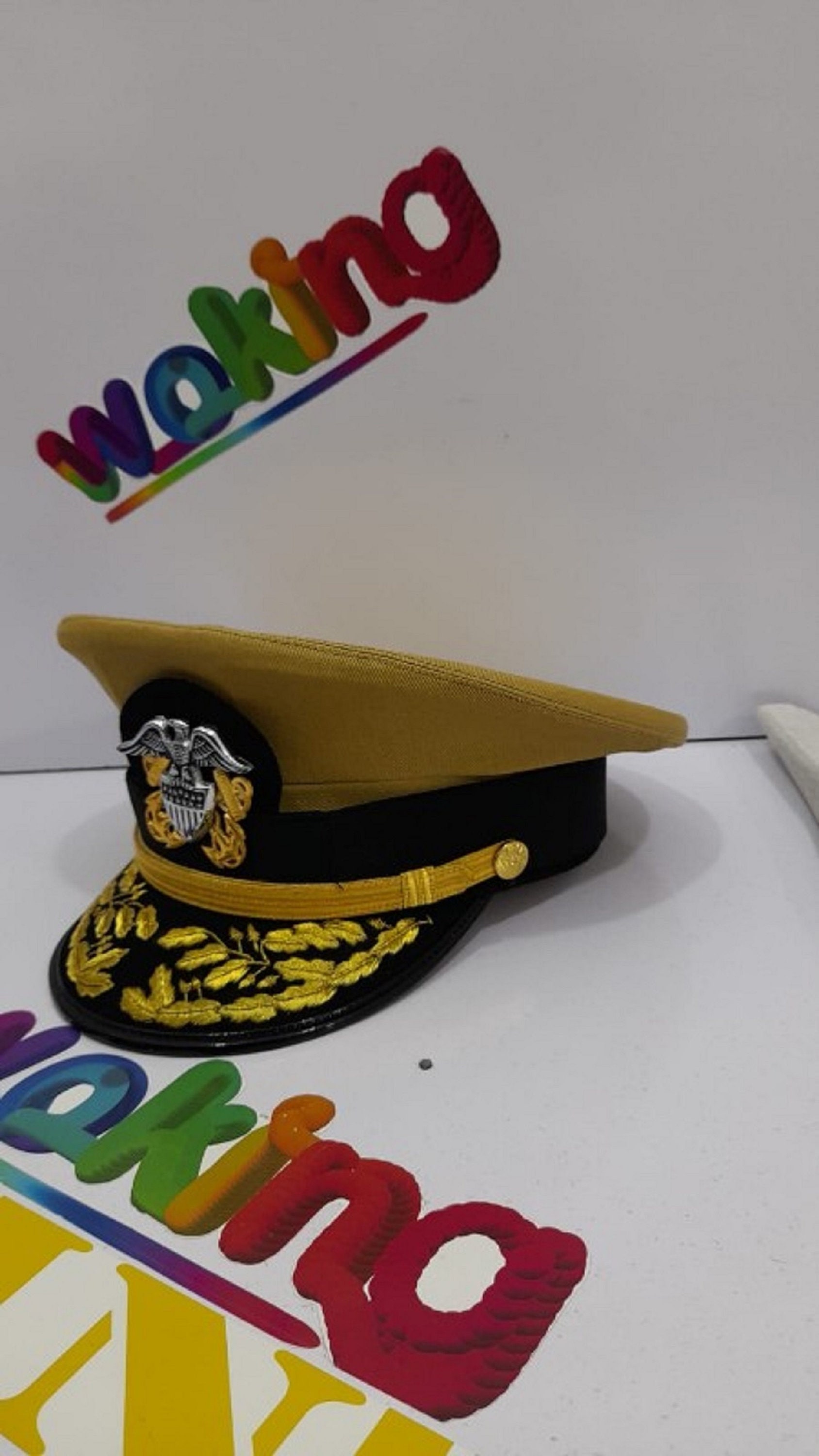 USA NAVY COMMANDER Admiral Cap - Etsy