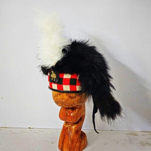 92nd Gordon Highlanders 1815 Feather Bonnet Hat Reproduction - Etsy