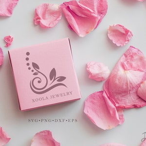 Dots and Floral Swirl and Flourish Svg, Decorative Scroll Design, Vine ...