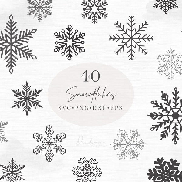 Falling Snow Svg - Etsy