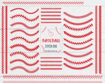 Baseball Softball Seams SVG - Etsy