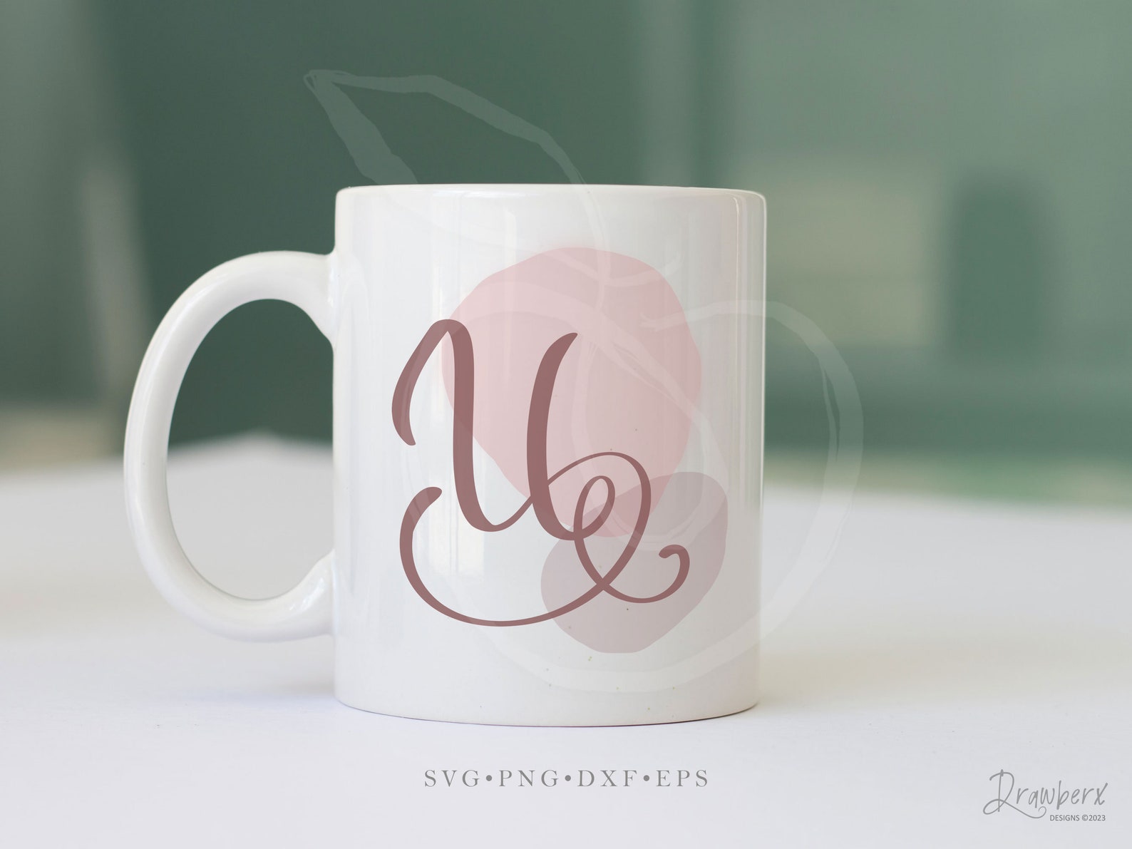 Fancy Capital Letters Svg, Monogram Alphabet Svg, Flourish Letter ...