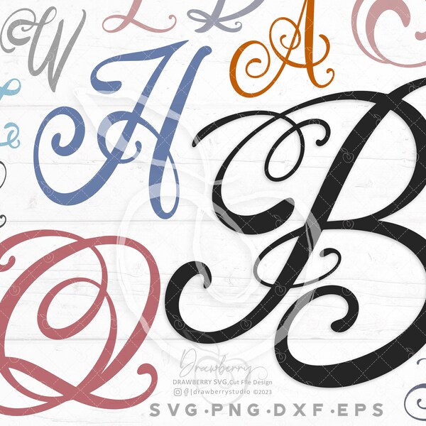 Fancy Letters - Etsy