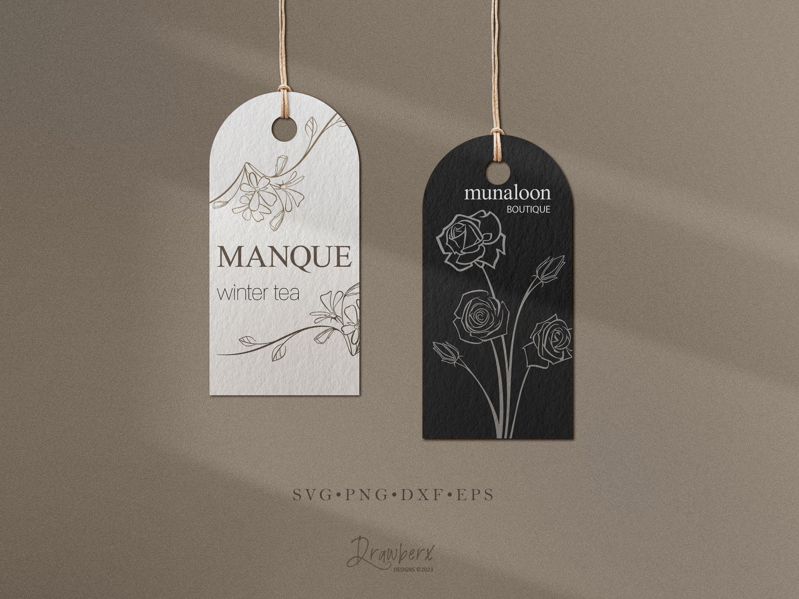 Floral Border Svg / Botanical Divider Svg, 40 Flower Swirl Design ...