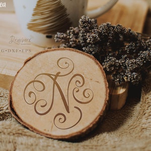 Flourish Letters Svg, Monogram Svg, Fancy Capital Letters Alphabet Svg ...