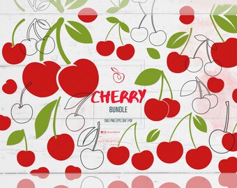 Cherry SVG PNG - Etsy