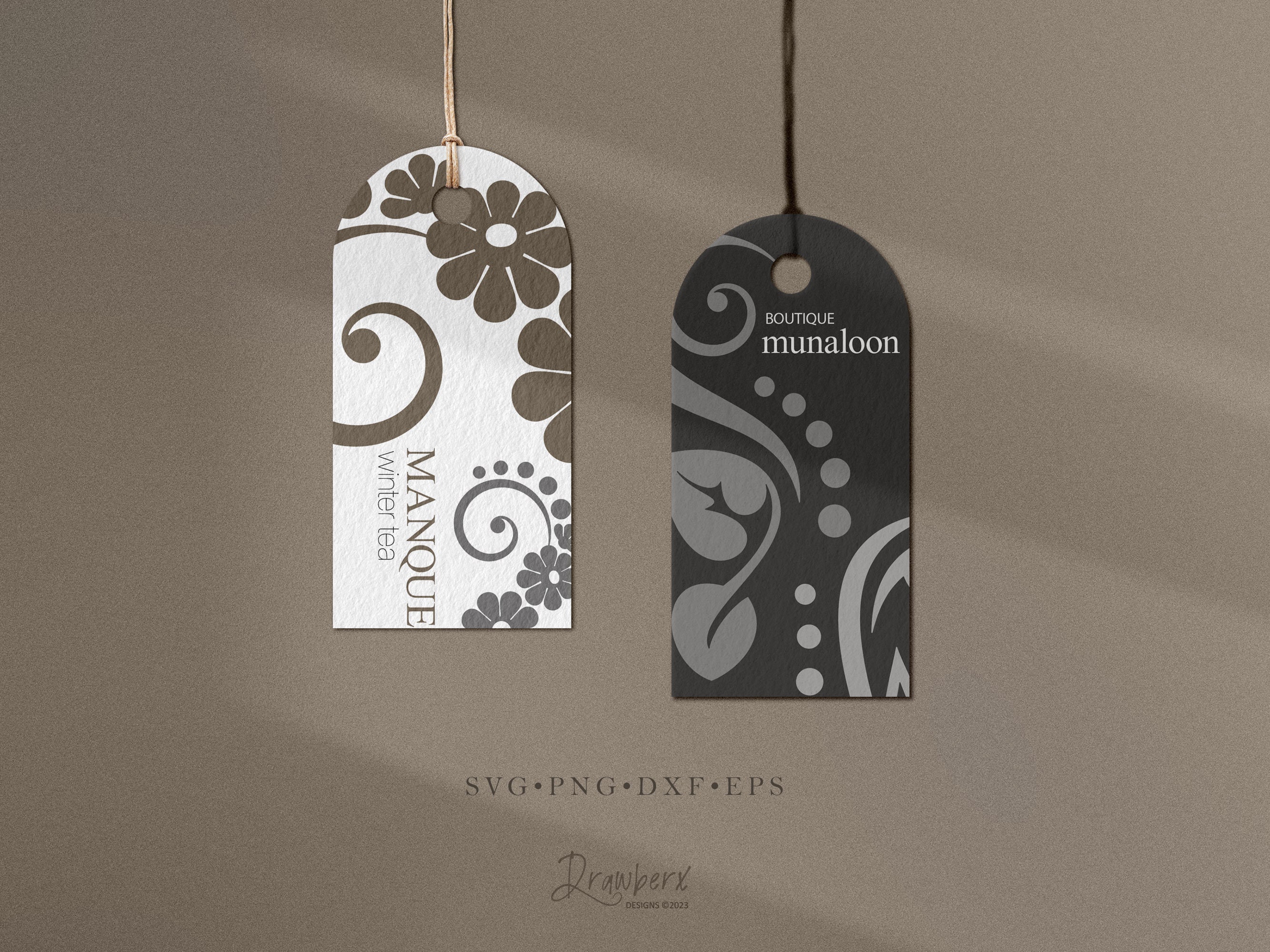 Dots and Floral Swirl and Flourish Svg, Decorative Scroll Design, Vine ...