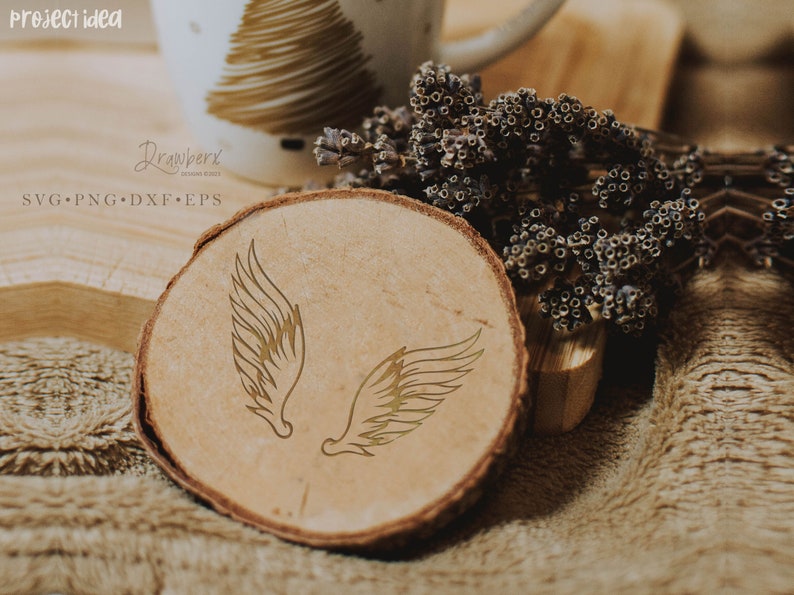 Angel Wings Svg, Tattoo Design, Liner, Angel, Demon, Fairy, Simple Wing ...