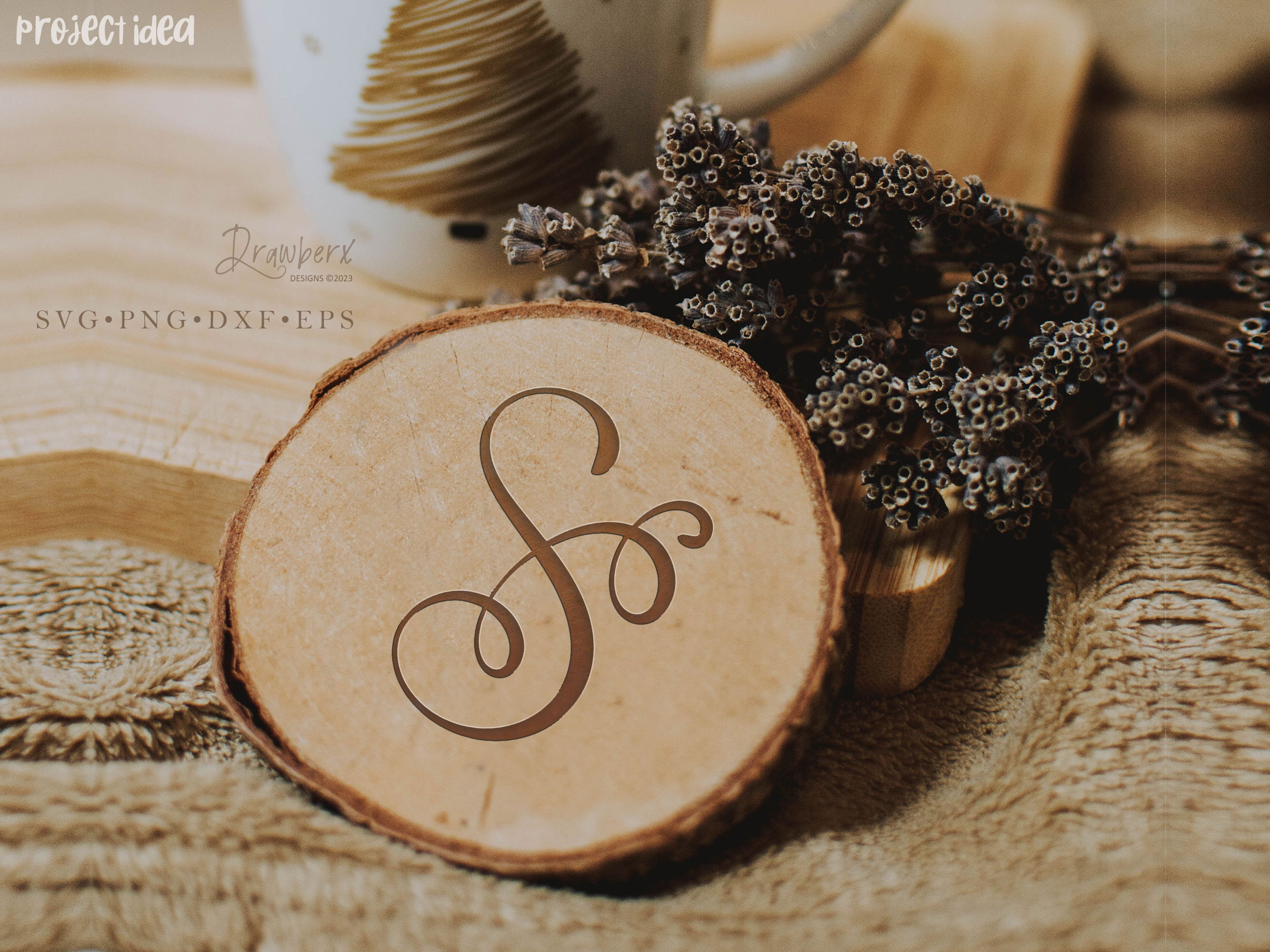 Fancy Script Letters Svg, Cut File, Monogram Svg, Cursive Initials ...