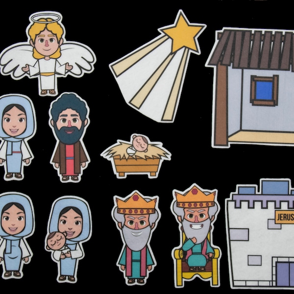 Felt Jesus Stories - Etsy