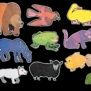 Brown Bear, Brown Bear What Do You See Felt Story Set - Etsy